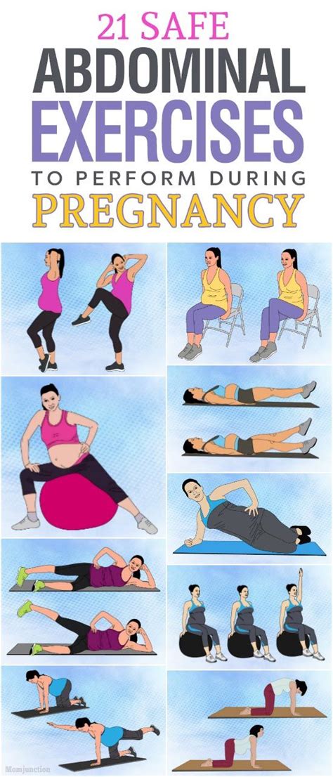 21 Safe Effective Abdominal Ab Exercises During Pregnancy Artofit