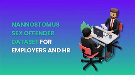 sex offender check for recruitment nannostomus