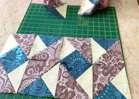 Easy Patchwork Quilt Block Tutorial DIY Joy