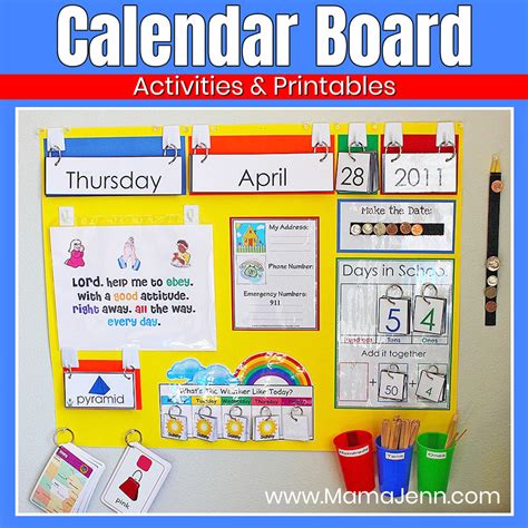 Make Your Own Classroom Calendar