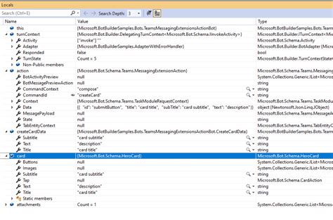 C Messaging Extension Action Unable To Reach App Please Try Again