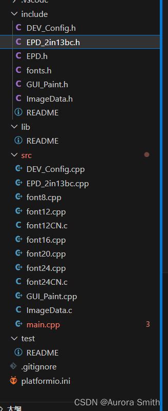 移植微雪例程 26寸双色墨水屏到esp32idf中esp32 墨水屏 Csdn博客