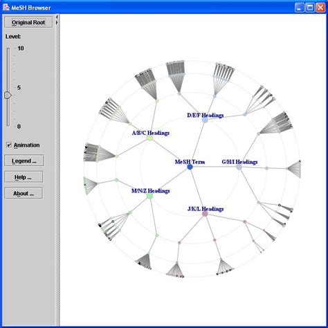 InfoVis CyberInfrastructure Pathfinder Network Scaling