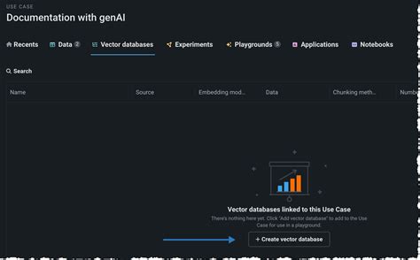 Create A Vector Database Datarobot Docs