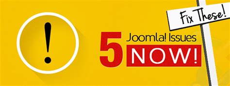 How To Fix 5 Common Issues Of Joomla 3 2