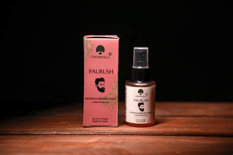 Chemmala Paurush Moringa Beard Oil Natural Nourishment