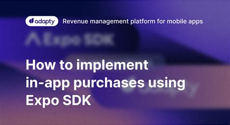 How To Implement Expo In App Purchases Complete Guide