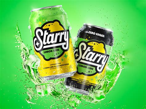 Starry Zero Sugar Cranberry Blizz Soda Caffeine Free 12