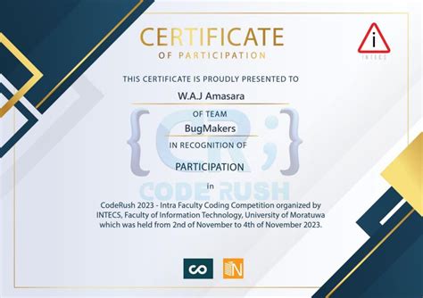 jiyath amasara on linkedin coderush hackathon intec moratuwauni