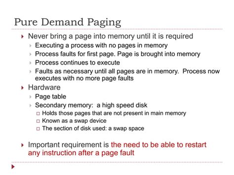 Virtual Memory Management In Operating System Pptx