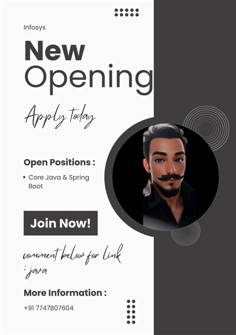 Niraj Patil On Linkedin 🚀 Exciting Opportunity For Java Developers Infosys Is Conducting A