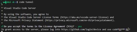 Vscode Tunnel Vscode 隧道安装篇 Server Minskiters Blog Blog Of