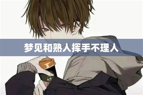 梦见和熟人挥手不理人 命理解梦