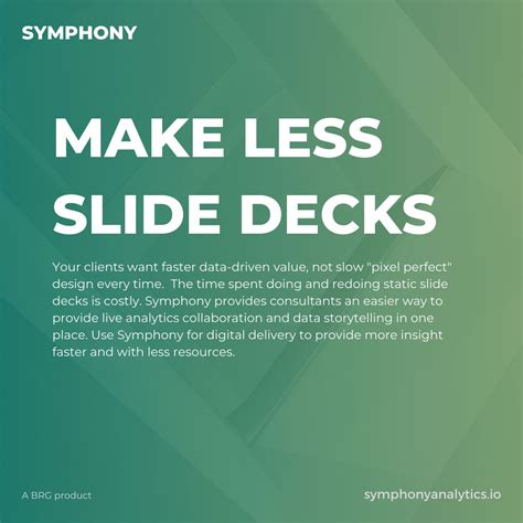 Data Insights And Storytelling In One Platform Symphony