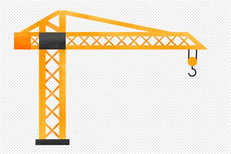 타워 크레인 Png 일러스트 무료 다운로드 Lovepik