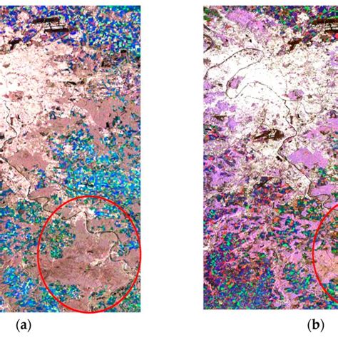 Temporal Color Composite σ⁰ Image R 05052015 G 02092015 B Download Scientific
