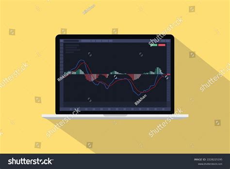 Macd Moving Average Convergence Divergence Indicator เวกเตอร์สต็อก ปลอดค่าลิขสิทธิ์