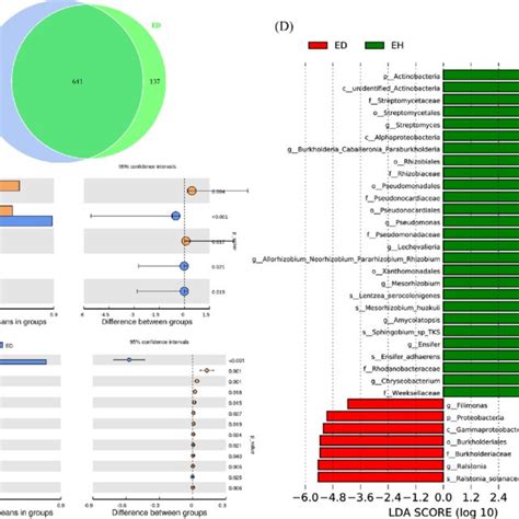 Analysis Of Species Differences Between The Endophytic Root Microbiome Download Scientific