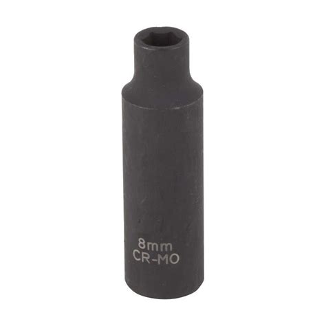 Vulcan Mt6580138 Impact Socket 8 Mm Socket 3 8 In Drive 6 Point Chrome Molybdenum Steel