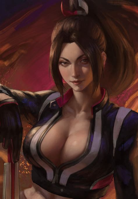 Yc Yorkchow Shiranui Mai Fatal Fury Fatal Fury City Of The Wolves The King Of Fighters