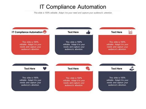 It Compliance Automation Ppt Powerpoint Presentation Slides Maker Cpb Presentation Graphics