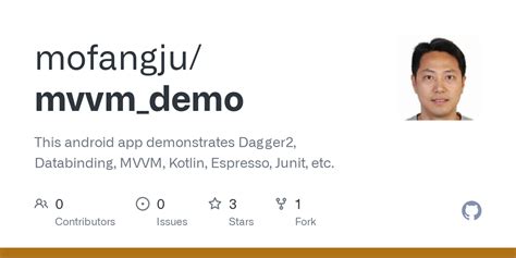 Github Mofangjumvvmdemo This Android App Demonstrates Dagger2