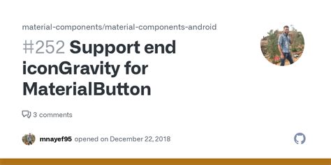 Support End Icongravity For Materialbutton · Issue 252 · Material