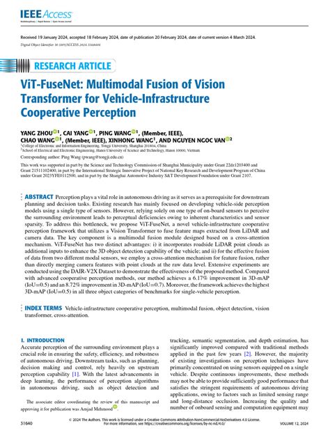 Vit Fusenet Multimodal Fusion Of Vision Transformer For Vehicle Infrastructure Cooperative