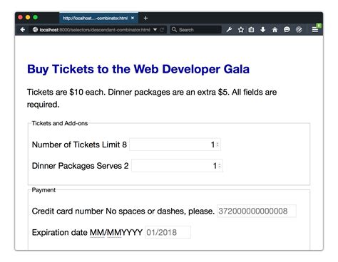 CSS Selectors Combinators SitePoint