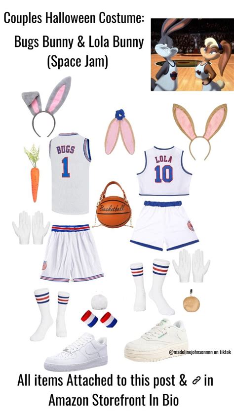 Bugs Bunny Lola Bunny Space Jam Couples Halloween Costume Items Lin In Halloween