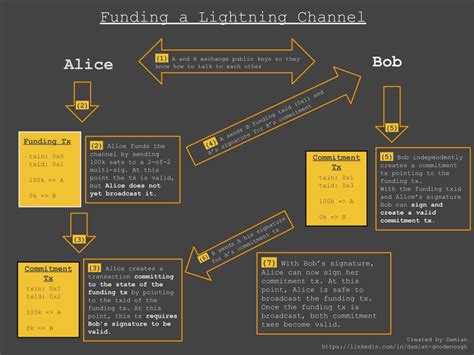 Damian Goodenough On Linkedin Masteringlightning Fundingtransaction Btc Bitcoin Lnbtc