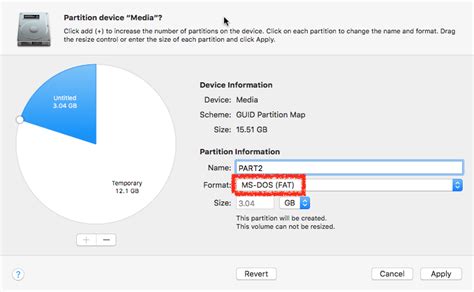 Partition USB Drive Apple Community