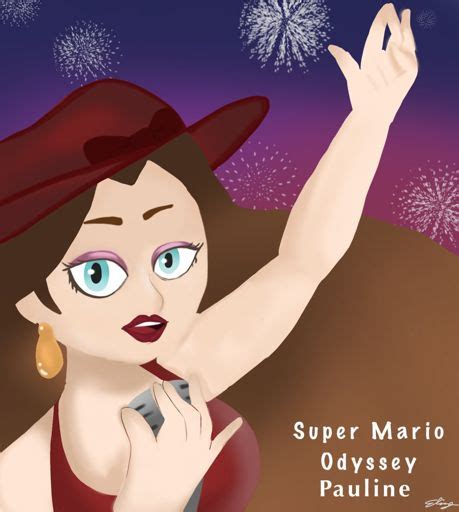 Super Mario Odyssey Pauline Drawing Amino