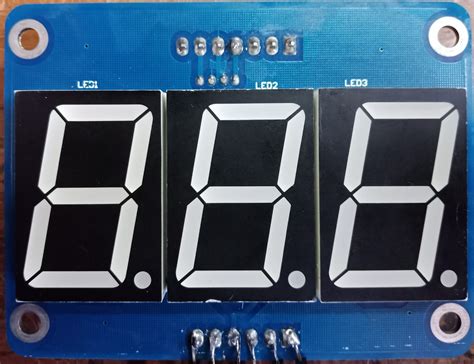Can A Certain 7 Segment Module Work With Arduino Ide General