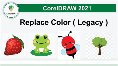 How To Change Color Any PNG Or Bitmap In CorelDraw Replace Color Legacy Tutorial By