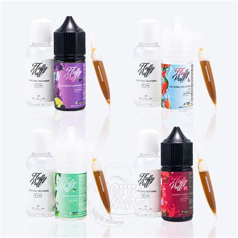 Рідина Fluffy Puff Salt 30ml набір компонентів купити в Києві та Україні