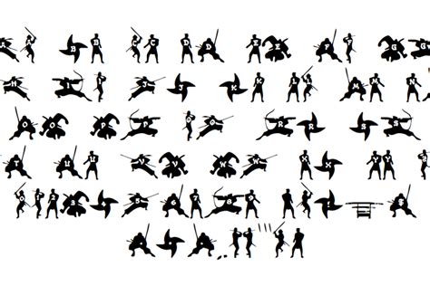 Ninjas Font Iconian Fonts Fontspace