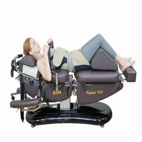 Spinal Decompression With Drop Table System Spinal Decompression Table With Drop Feature