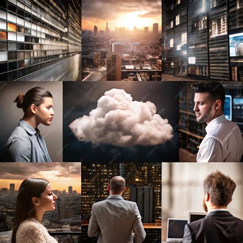 Cloud Computing Technology Premium Ai Generated Image