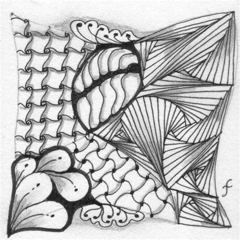 How To Do Zentangles Patterns Zentangle Is An Easy To Learn And