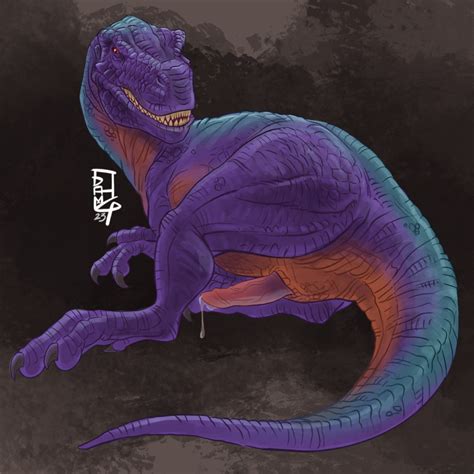 Rule 34 Aerosaur83 Aroused Beast Mode Bodily Fluids Claws Dinosaur