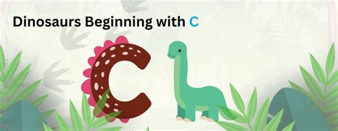 List Of Dinosaurs Beginning With C Jellyquest