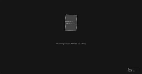 Antd Reproduction Template Codesandbox