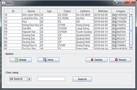Upload Images Blob In Mysql Java Swing Eclipse Insert Update Delete