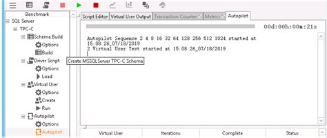 sql server压测sql server hammerdb压测tps 郭大侠 博客园