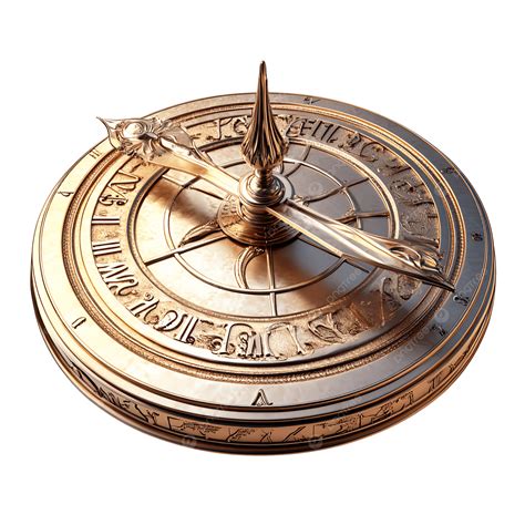 Historical Brass Compass With Sun Clock For Exploration Brass Compass Sundial Compass Ant Png