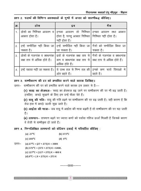Mp Board Remedial Module Class 9 Science 2025 Pdf Aglasem