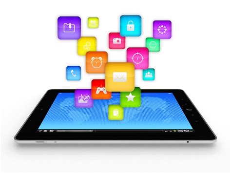 Premium Photo Tablet Computer