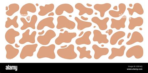Freeform Set Abstract Irregular Random Blobs Modern Forms For Design