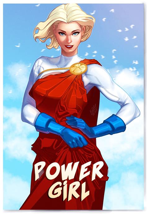 Powergirl Kodiart Power Girl Comics Dc Comics Girls Comics Girls